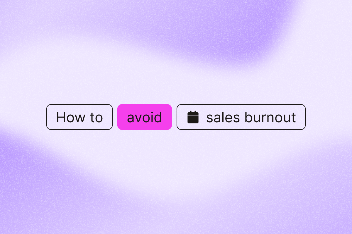 How to Avoid Sales Burnout And Keep Sales Teams Productive ...