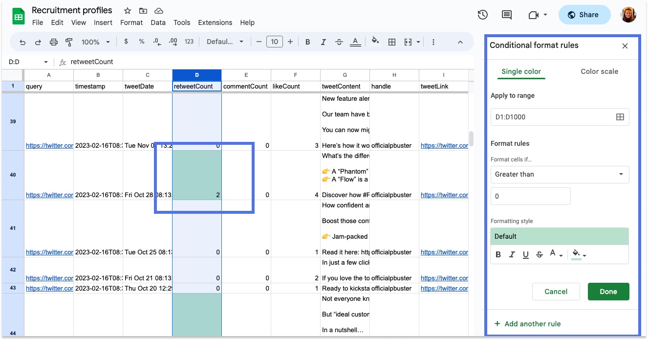 The Ultimate Google Sheets Formulas Cheat Sheet - PhantomBuster Blog