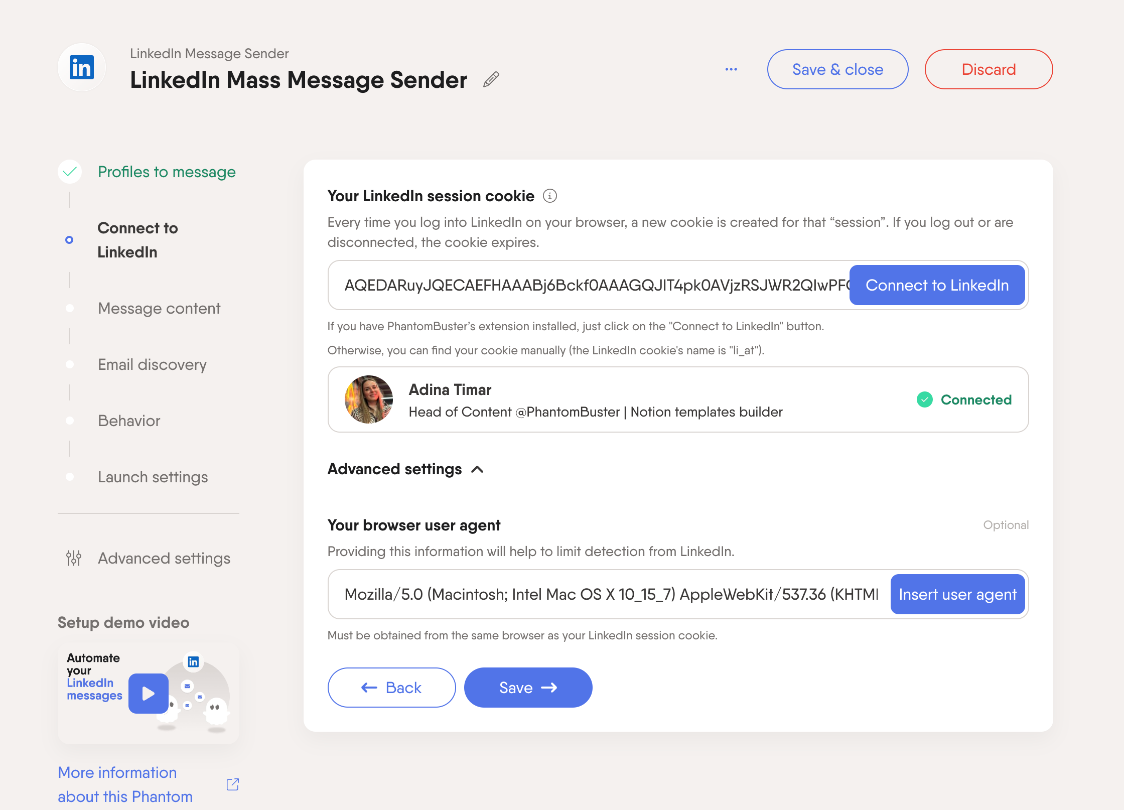 How to Automate LinkedIn Mass Messaging [+Tools] - PhantomBuster Blog